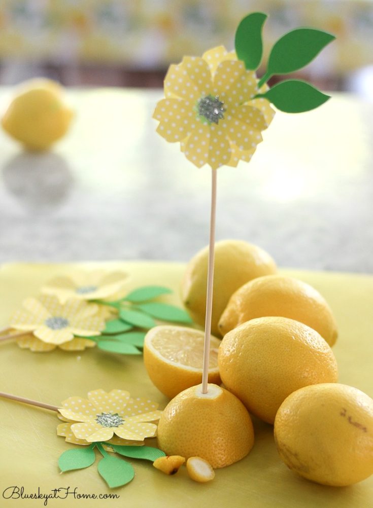 How to Make the Cutest Paper Flower Party Decorations - Bluesky at Home