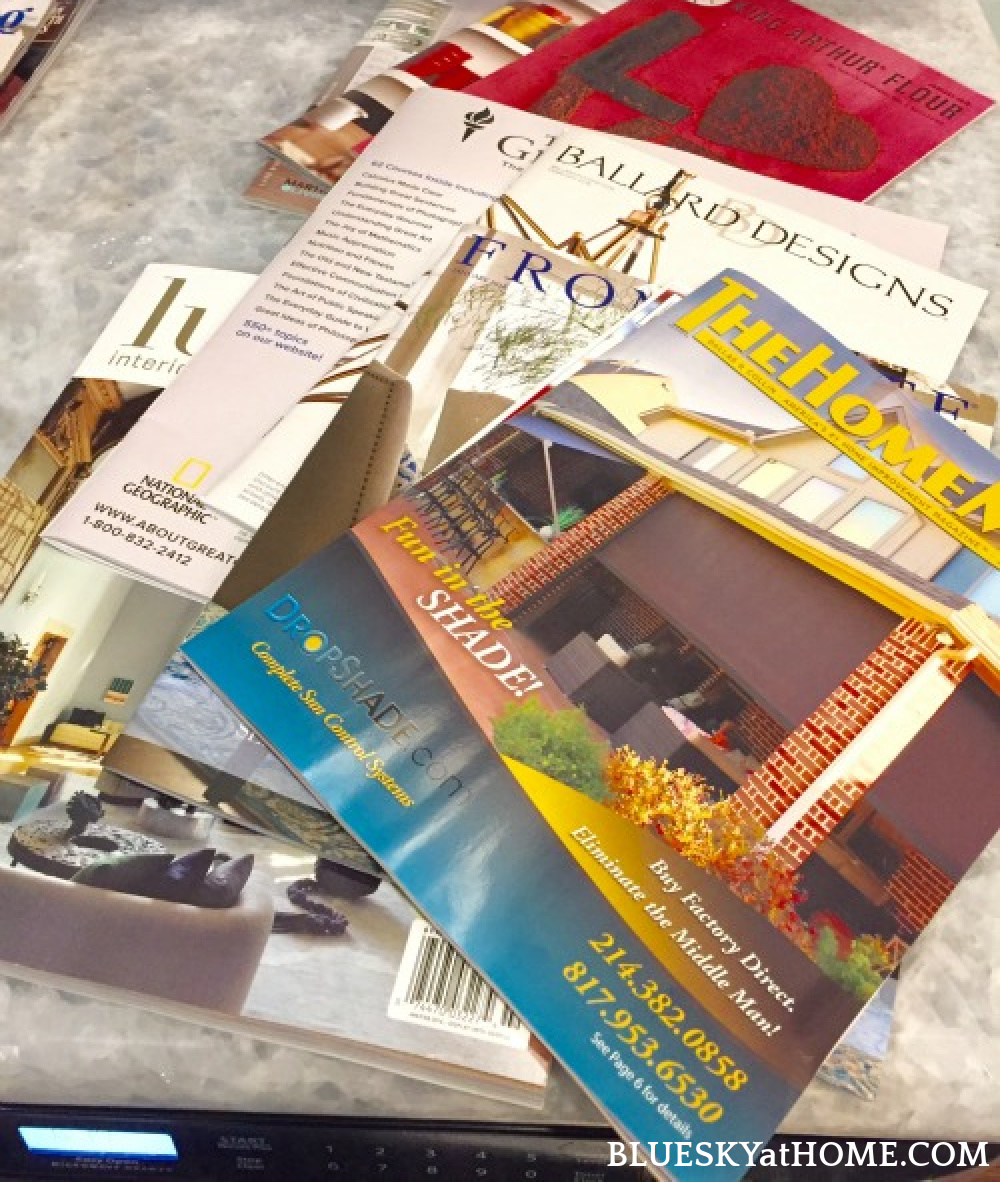How to Unclutter the Clutter ~ Learning from the French - Bluesky at Home