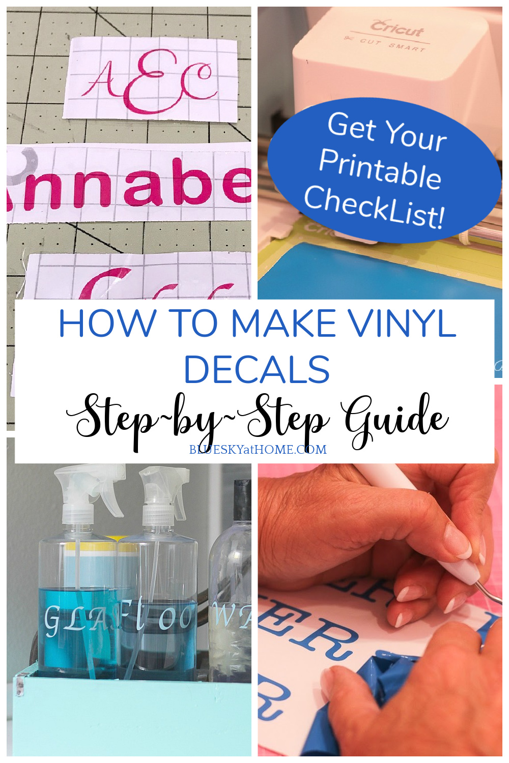 75 Awesome Ways to Use Vinyl Decals - Bluesky at Home
