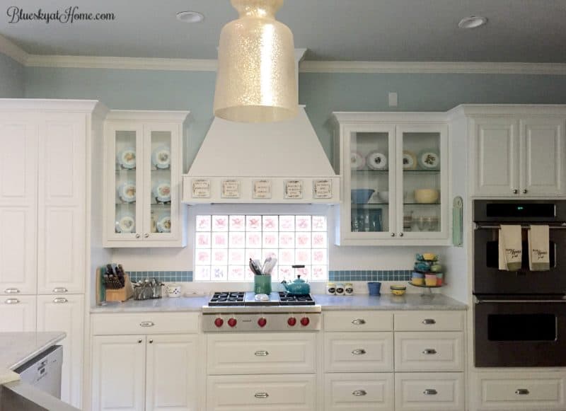 How to Turn a Console Table into a Kitchen Island - Bluesky at Home