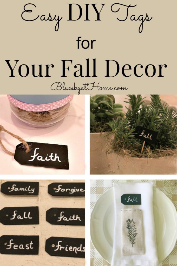 How to Make Easy DIY Luggage Tags - Bluesky at Home