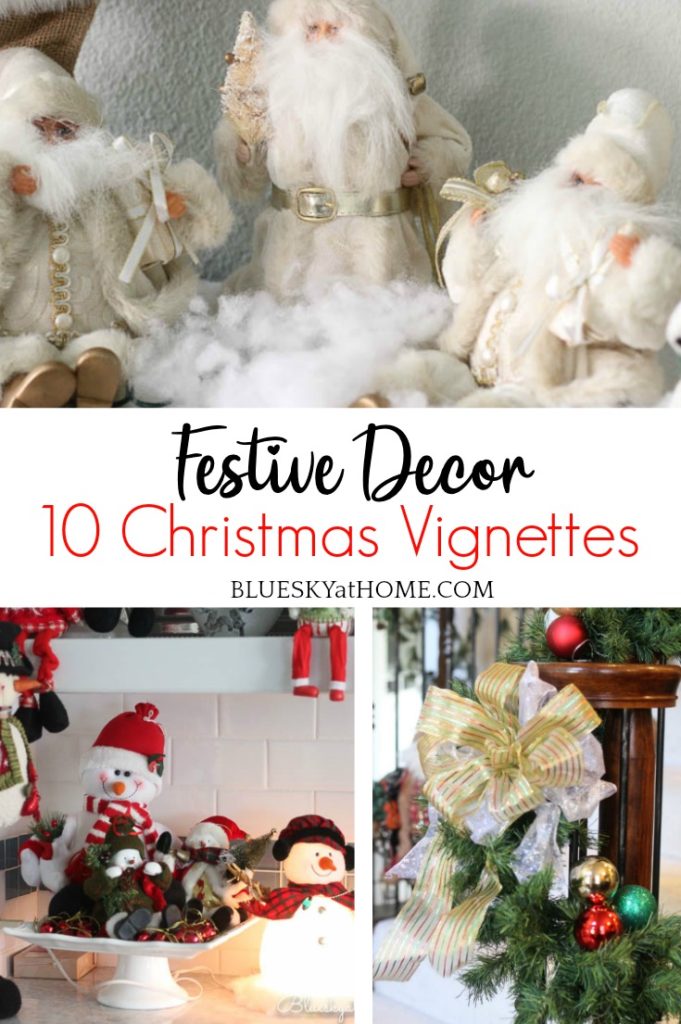 10 Christmas Vignettes for Festive Decor - Bluesky at Home