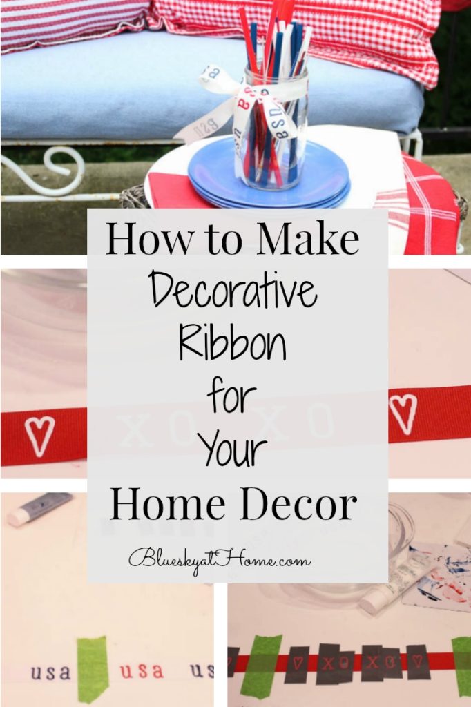 How to Make Decorative Ribbon for Your Home Decor - Bluesky at Home