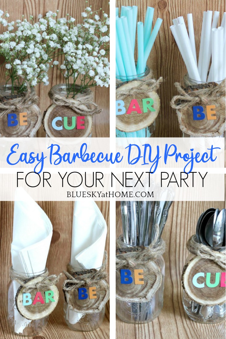 Easy Barbecue DIY Project for Your Next Party - Bluesky at Home