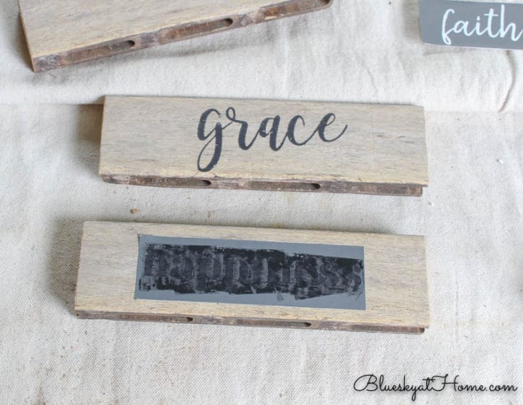 How to Make a Stencil Sign with Scrap Wood - Bluesky at Home
