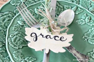 Cute DIY Tags for Your Thanksgiving Table - Bluesky at Home