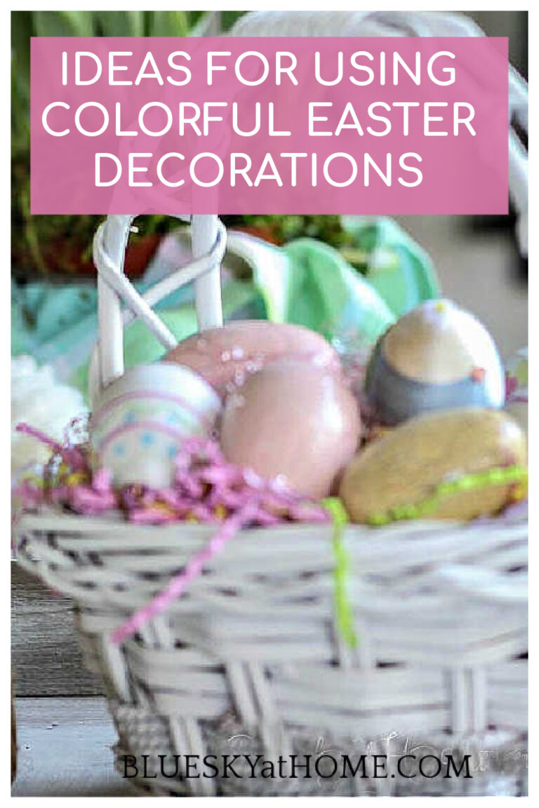 Colorful Easter Decorations Make the Season Special - Bluesky at Home