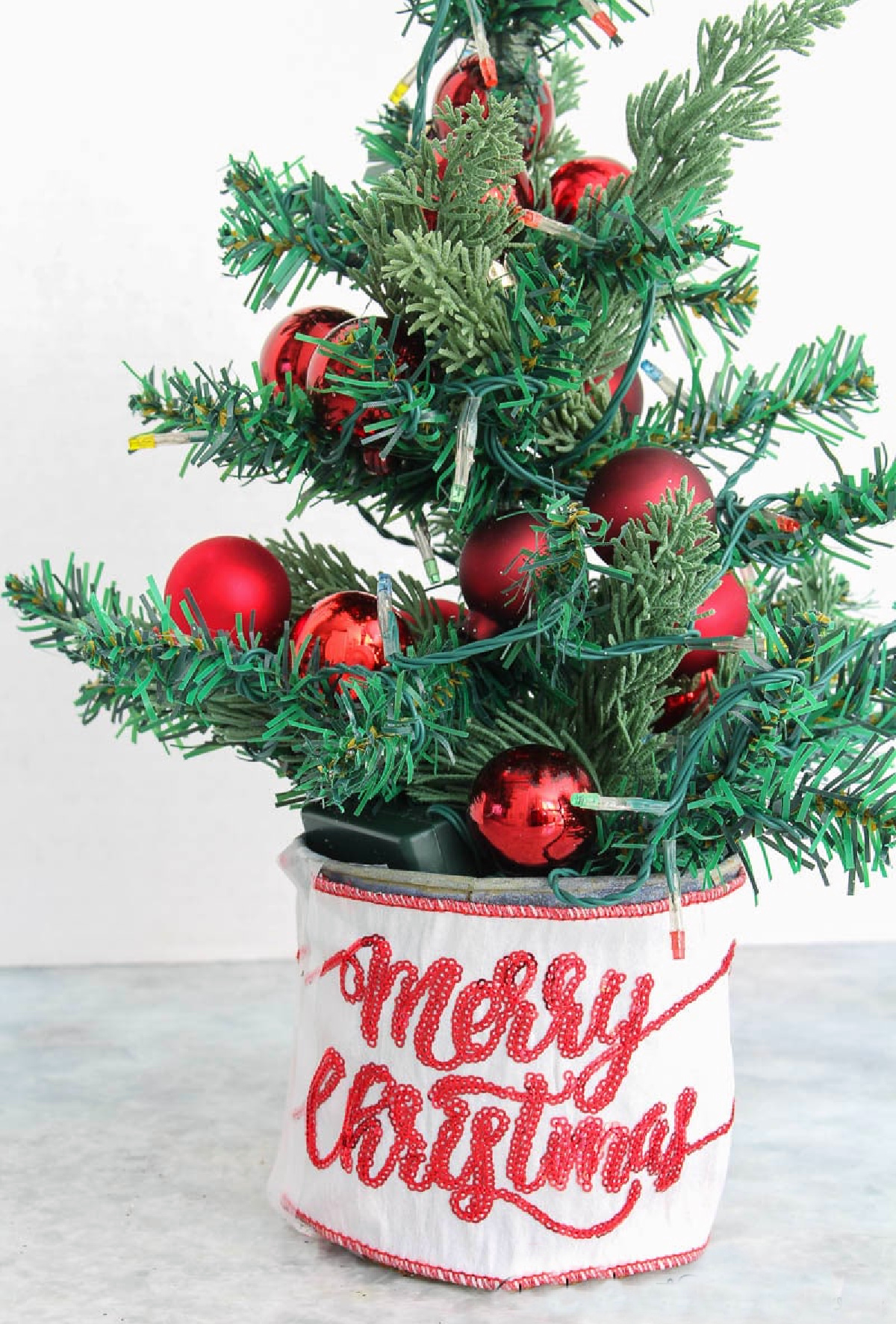 3 Ways to Style a Dollar Tree Christmas Tree - Bluesky at Home