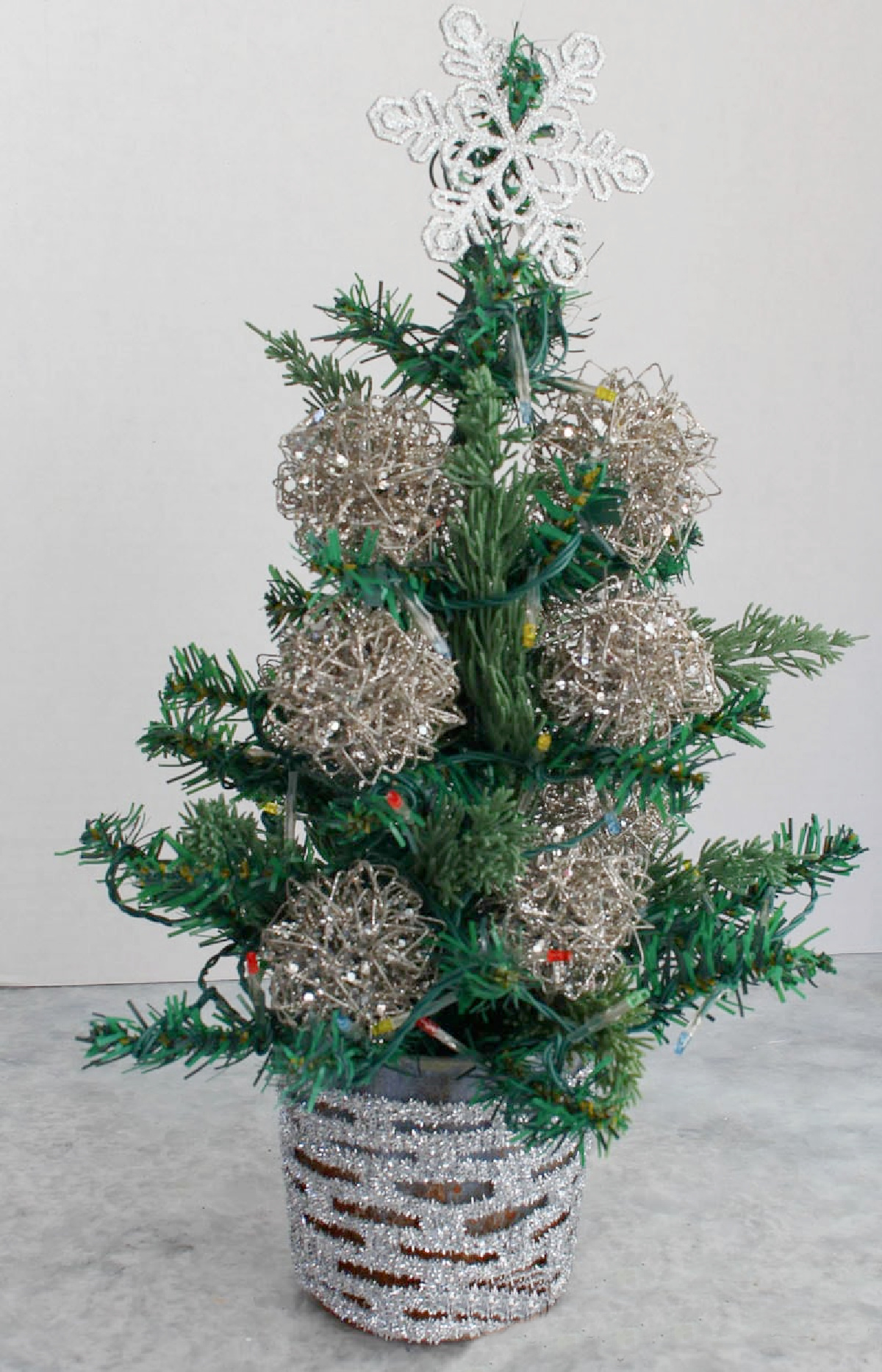 3 Ways to Style a Dollar Tree Christmas Tree - Bluesky at Home