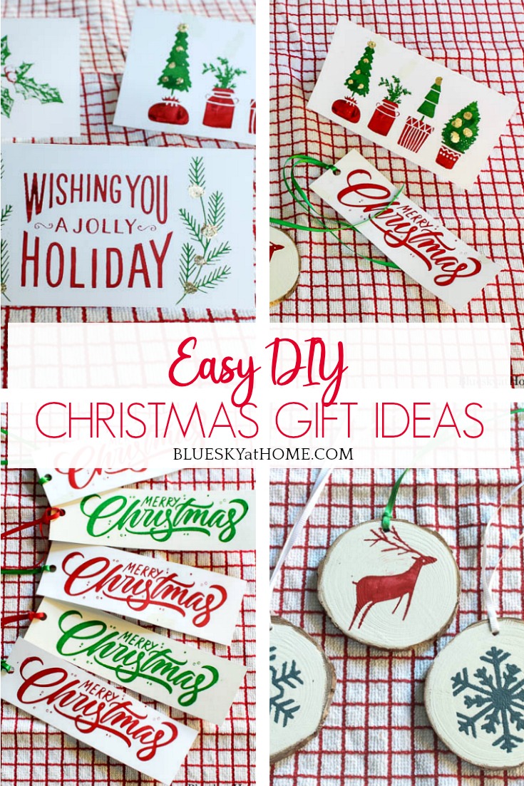 Easy DIY Christmas Gift Ideas ~ Bluesky at Home