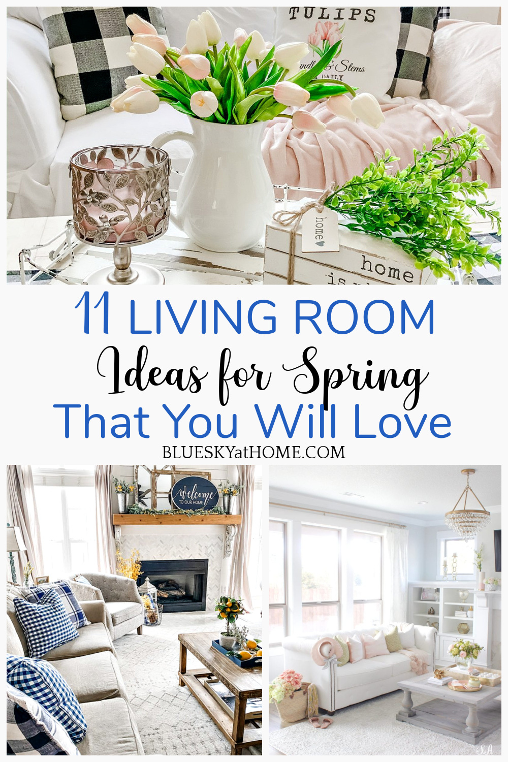 11 Fabulous Spring Living Room Ideas - Bluesky at Home
