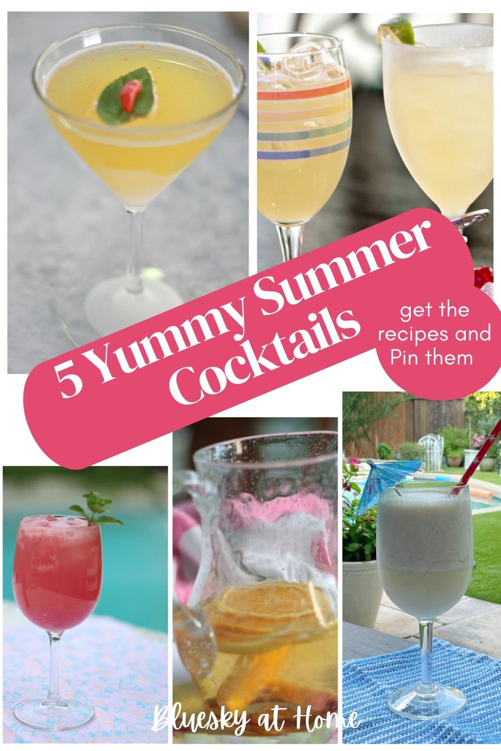 5 Delicious Summer Cocktails to Refresh You - Bluesky at Home