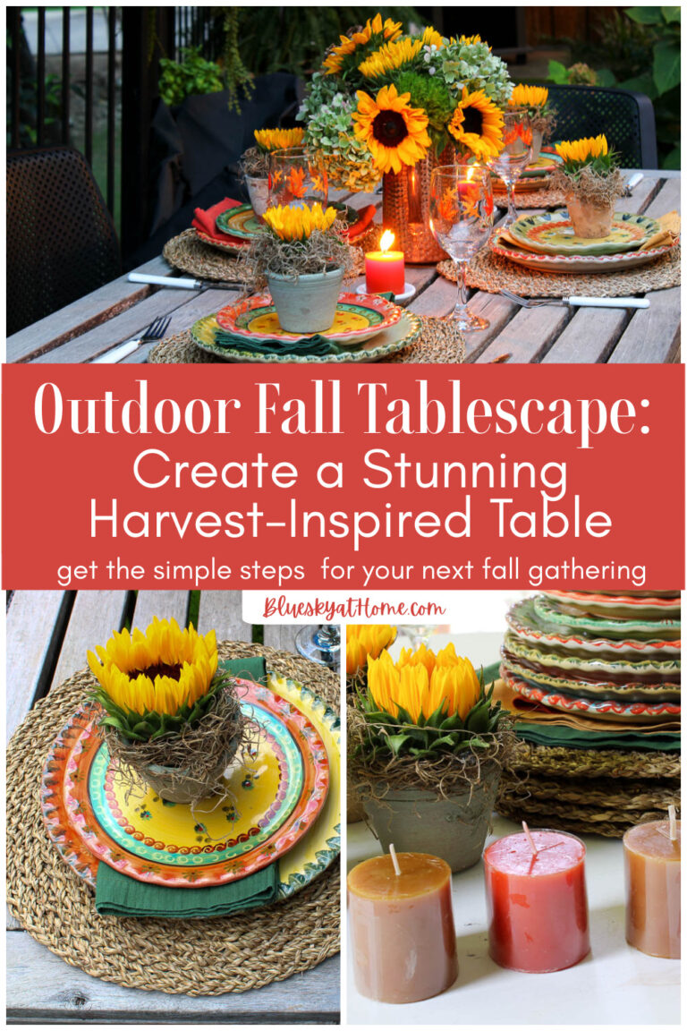 Outdoor Fall Tablescape: Create a Stunning Harvest-Inspired Table ...