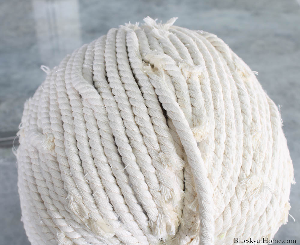 How to Decorate Pumpkins with Rope and Twine - Bluesky at Home