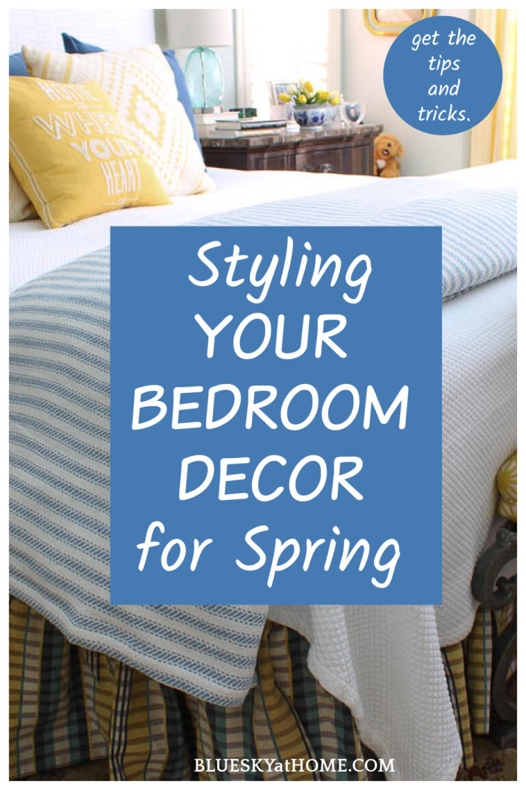 How to Refresh Your Bedroom Decor for Spring - Bluesky at Home