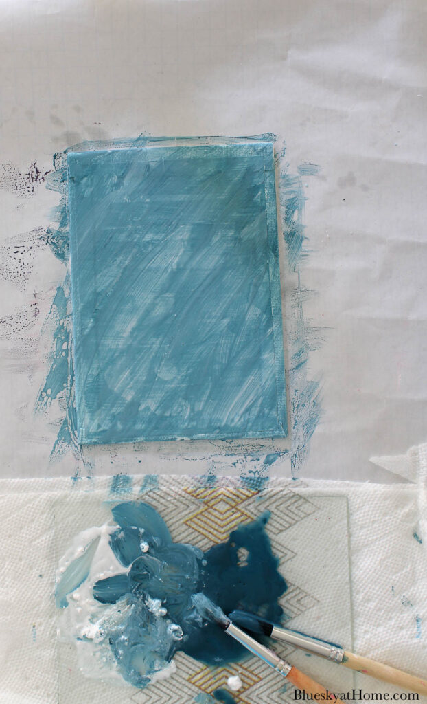 How to Make Mixed Media Art for Home or Gifts - Bluesky at Home