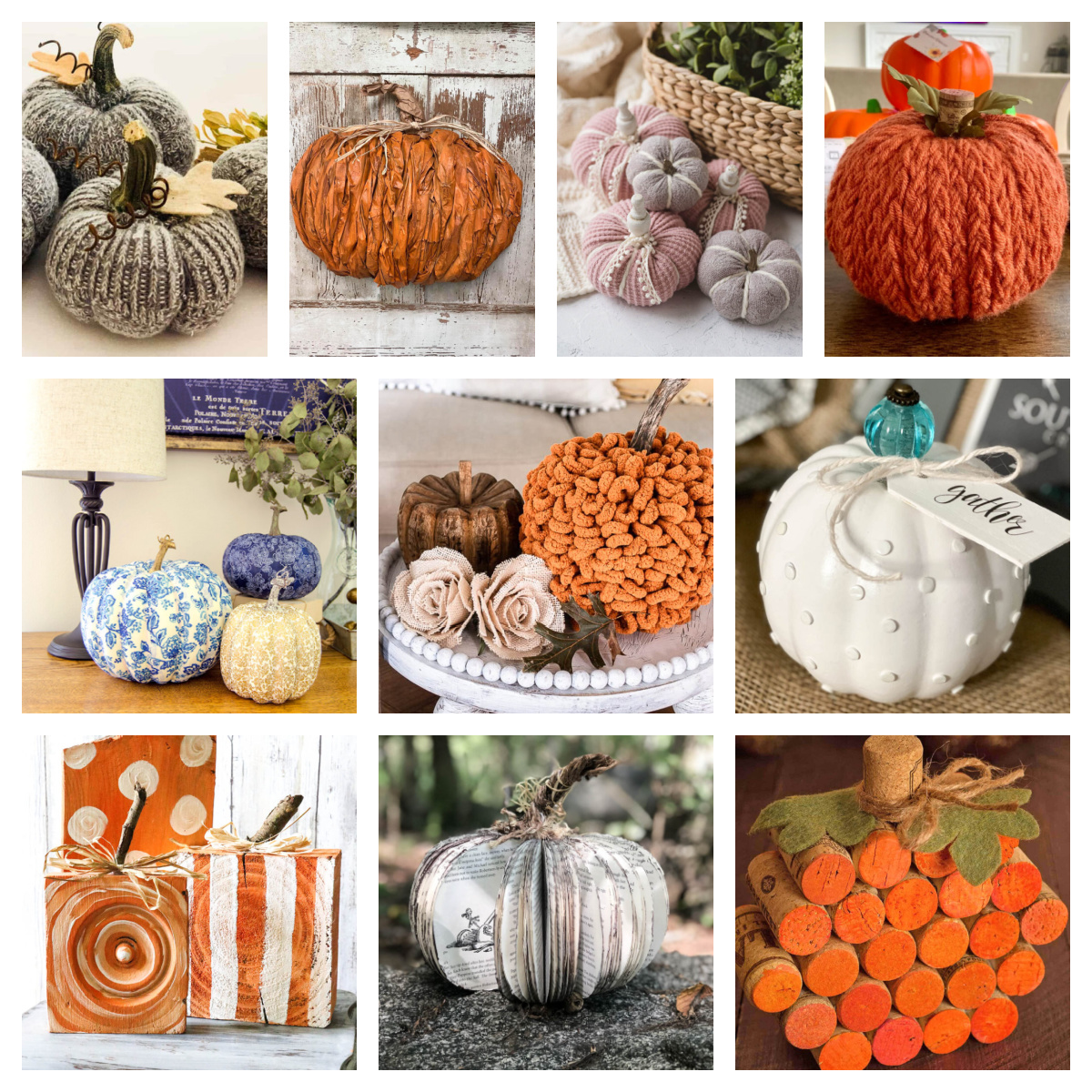 10 Best DIY Pumpkin Crafts for Fall - Bluesky at Home