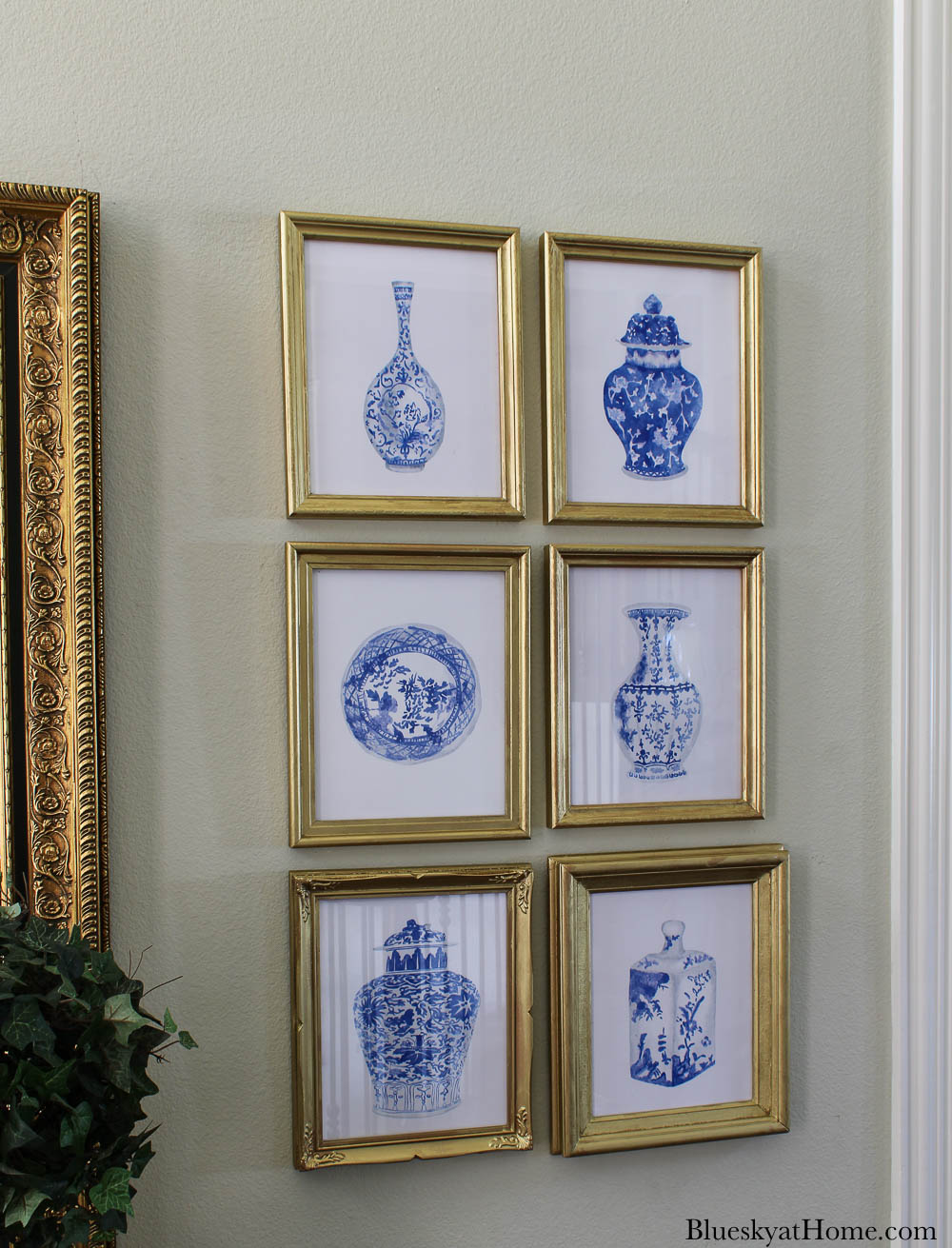 How to Repurpose Old Picture Frames - Bluesky at Home