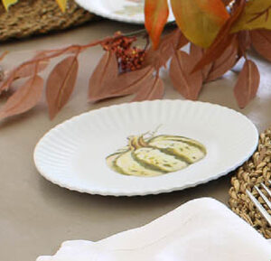 How to Make Decorative Fall Plates - Bluesky at Home