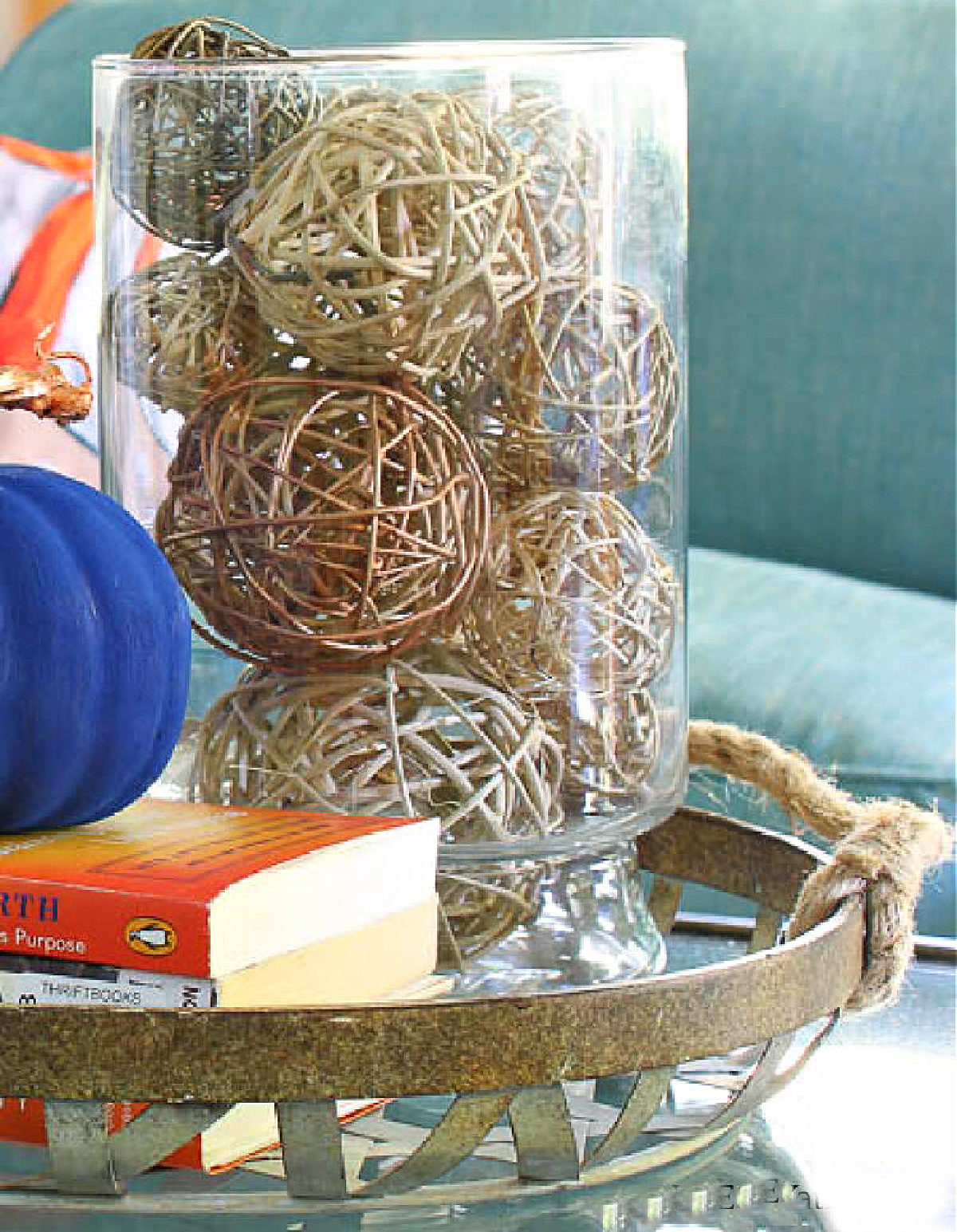 How to Easily Reuse and Restyle Fall Decorations - Bluesky at Home
