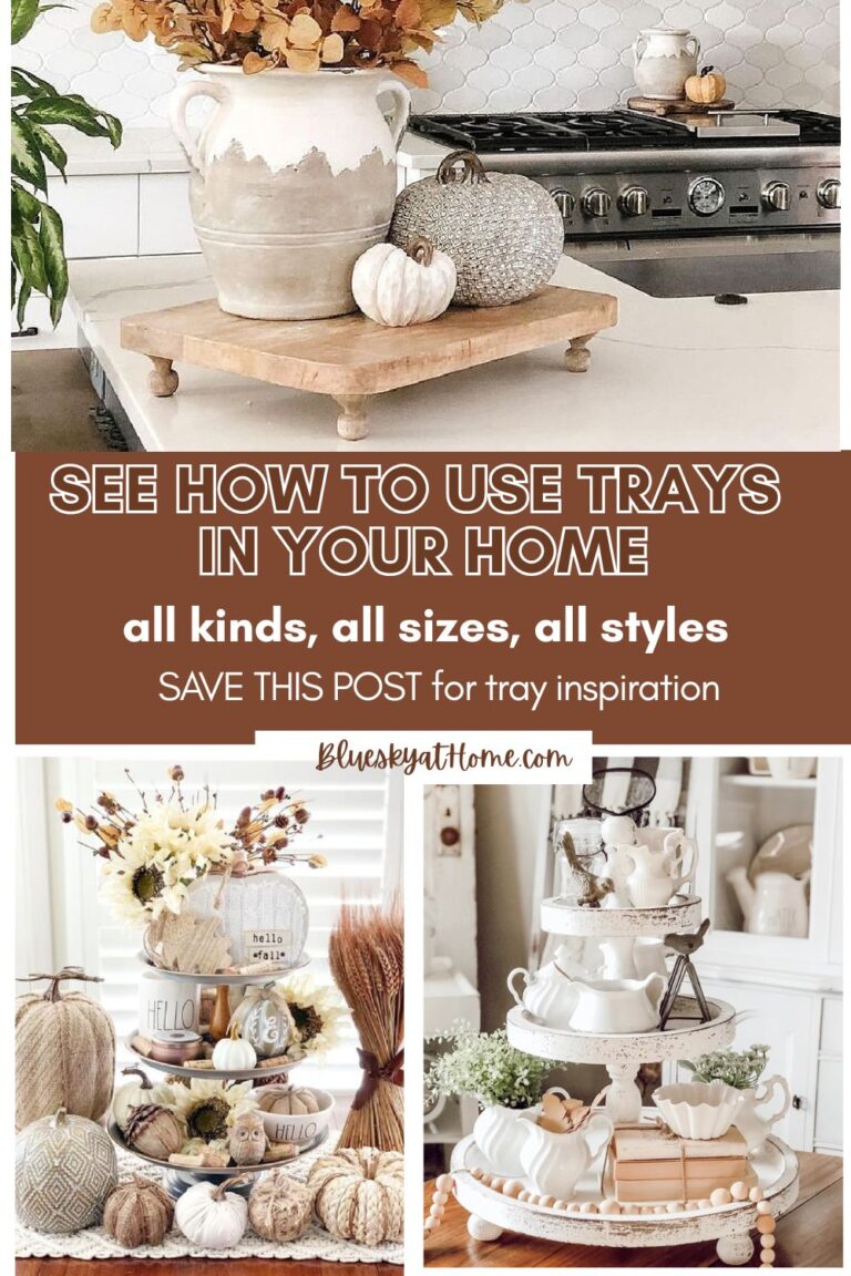 Creative Ways to Use Trays in Your Home Decor - Bluesky at Home