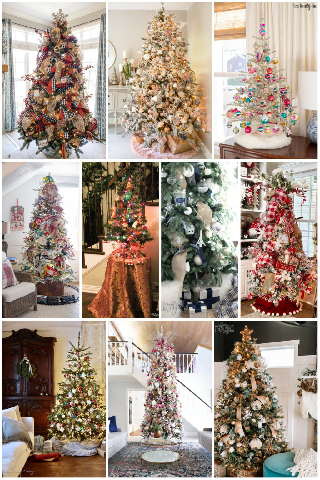 10 Fabulous Christmas Tree Decorating Ideas - Bluesky at Home