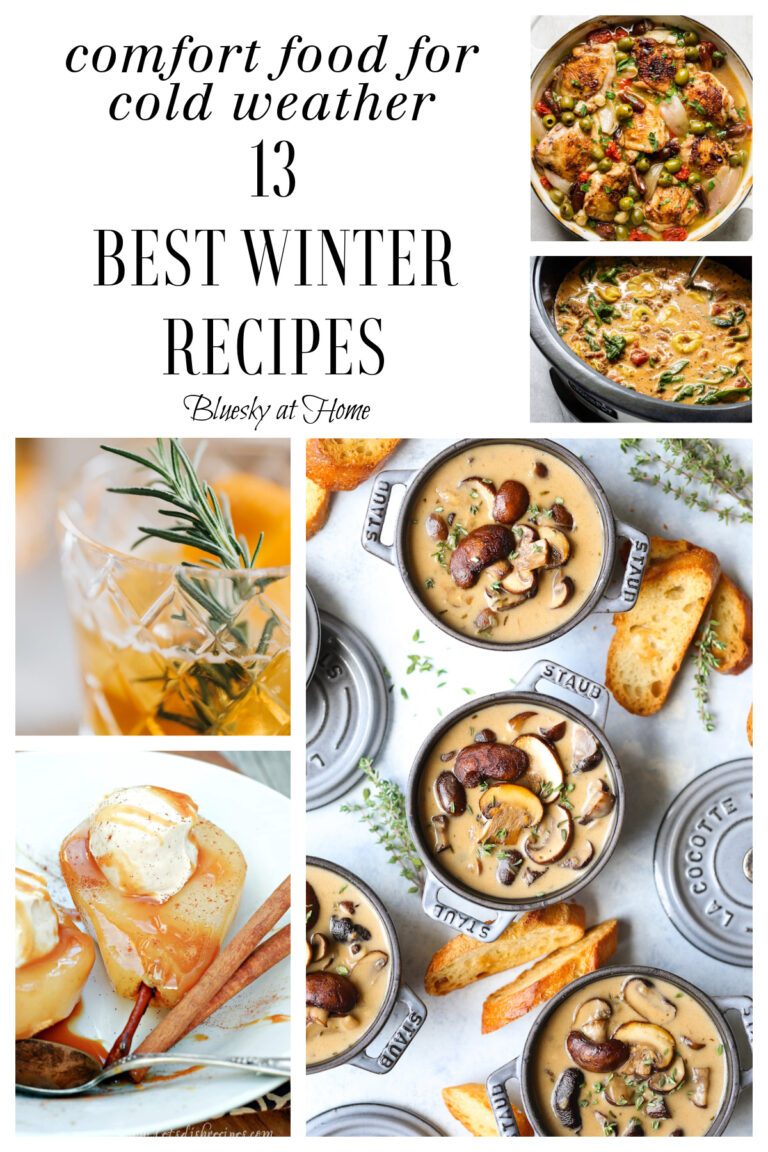 13 Best Winter Recipes: from Salad to Cocktails - Bluesky at Home