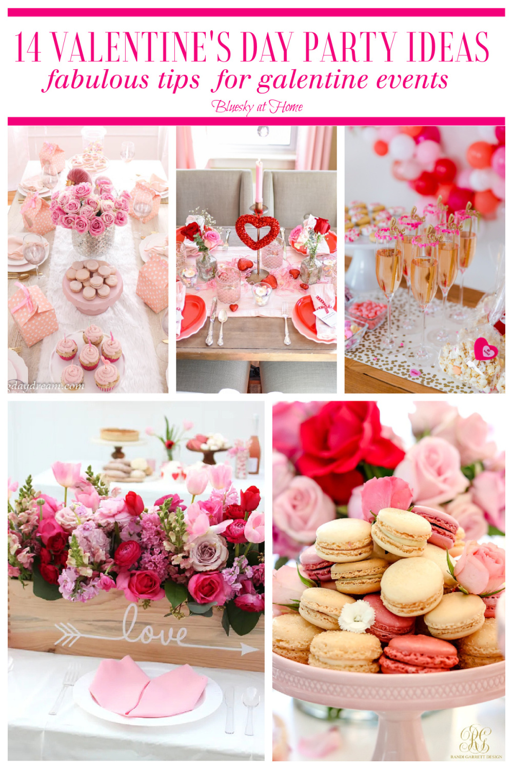 14 Fabulous Valentine's Day Party Ideas - Bluesky at Home