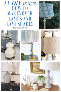 13 Best DIY Ideas to Makeover Lamps - Bluesky at Home