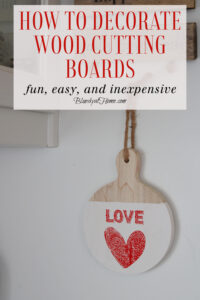 How to Decorate a Cutting Board: Fun and Easy Project - Bluesky at Home