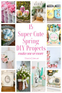 15 Super Cute Spring DIY Projects - Bluesky at Home