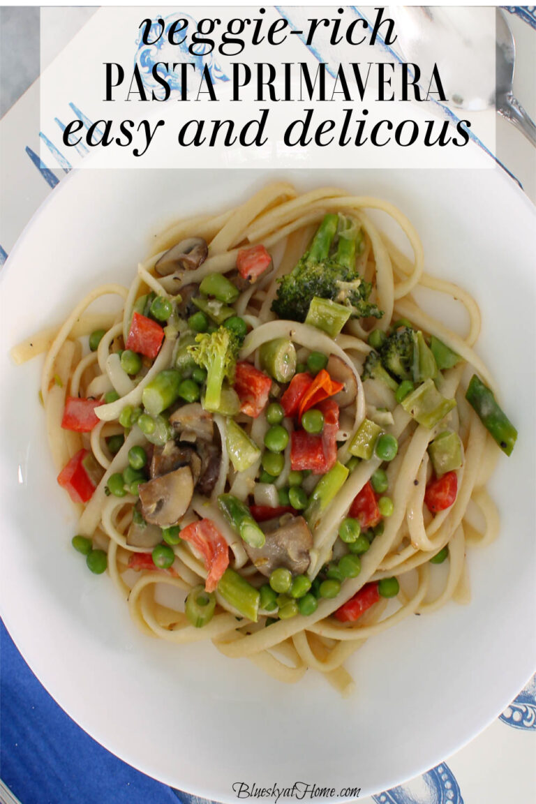 Healthy and Easy Pasta Primavera: A Perfect Spring and Summer Recipe ...