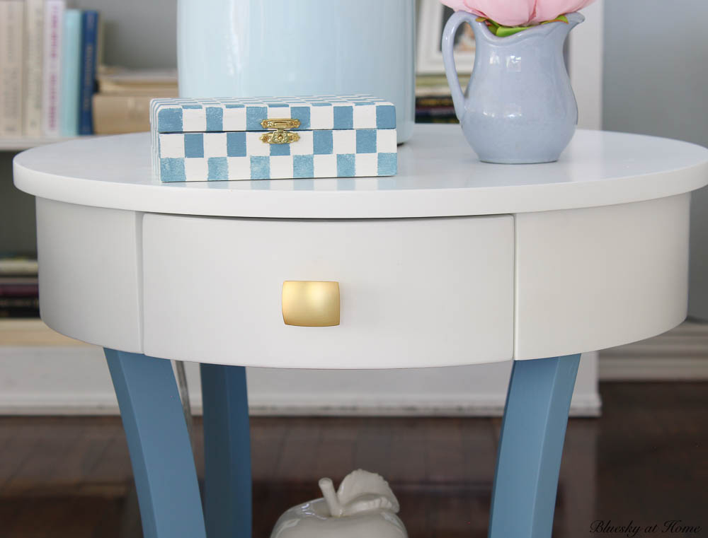 How to Paint a New Table for a Custom Look - Bluesky at Home