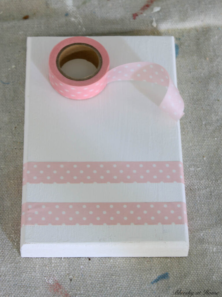 How to Decorate a Wood Box with Paint - Bluesky at Home