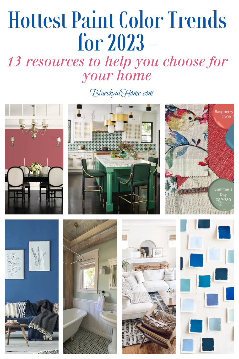 What are the Hottest Paint Color Trends in Home Decor? - Bluesky at Home