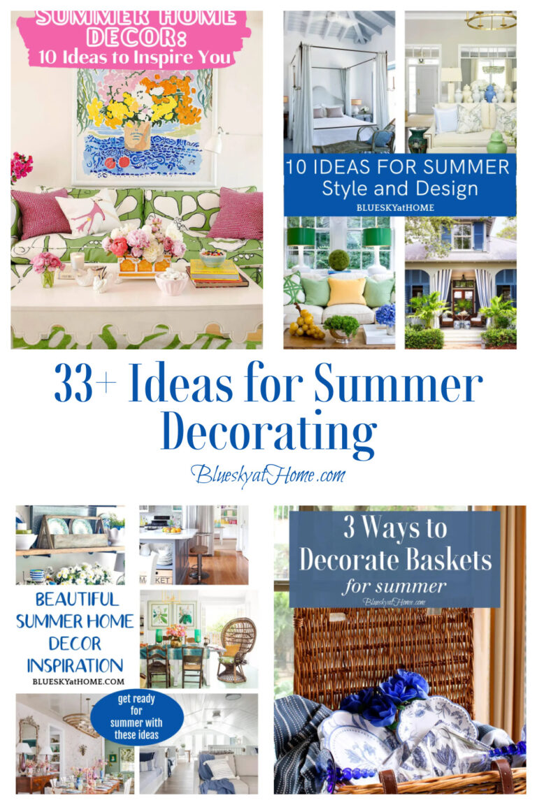 11 Awesome Summer Decorating Ideas - Bluesky at Home
