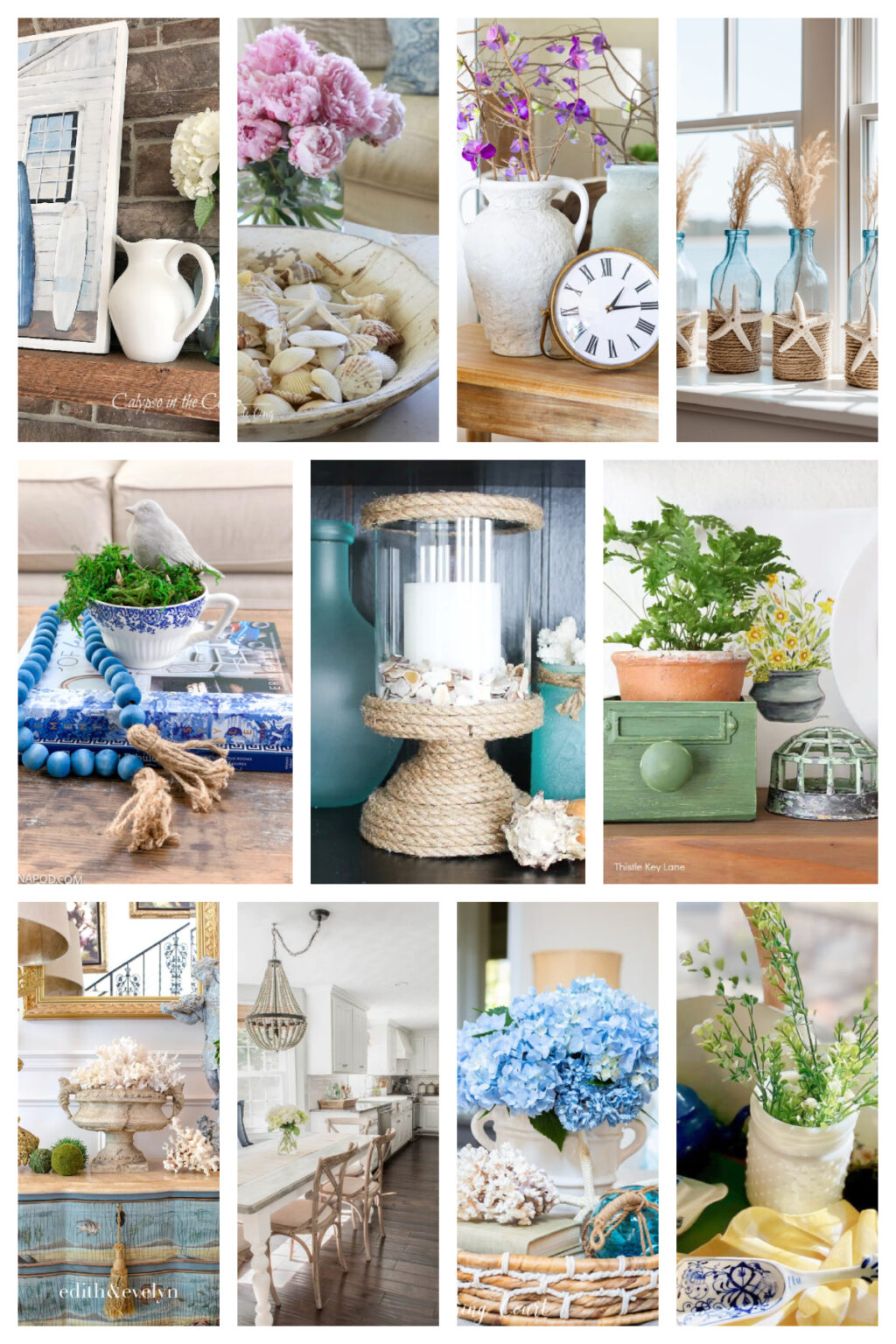 Rustic Entryway Idea for Summer - Bluesky at Home