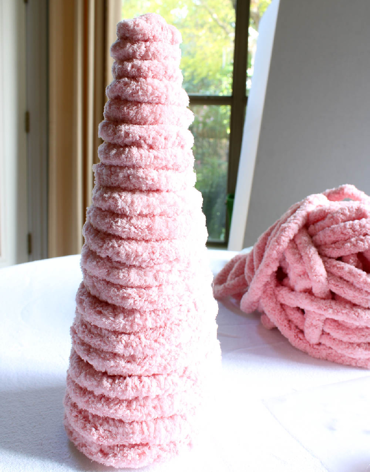 DIY Yarn Christmas Trees: Easy Step-by-Step Tutorial - Bluesky at Home