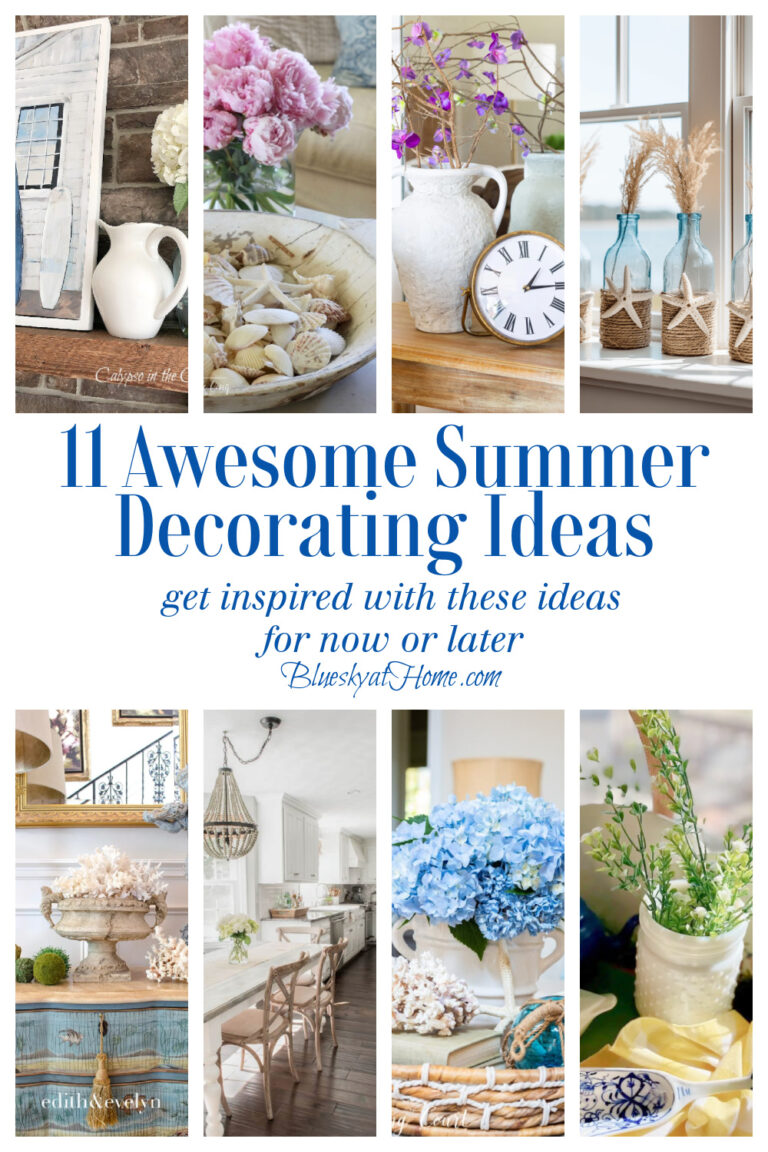 11 Awesome Summer Decorating Ideas - Bluesky at Home