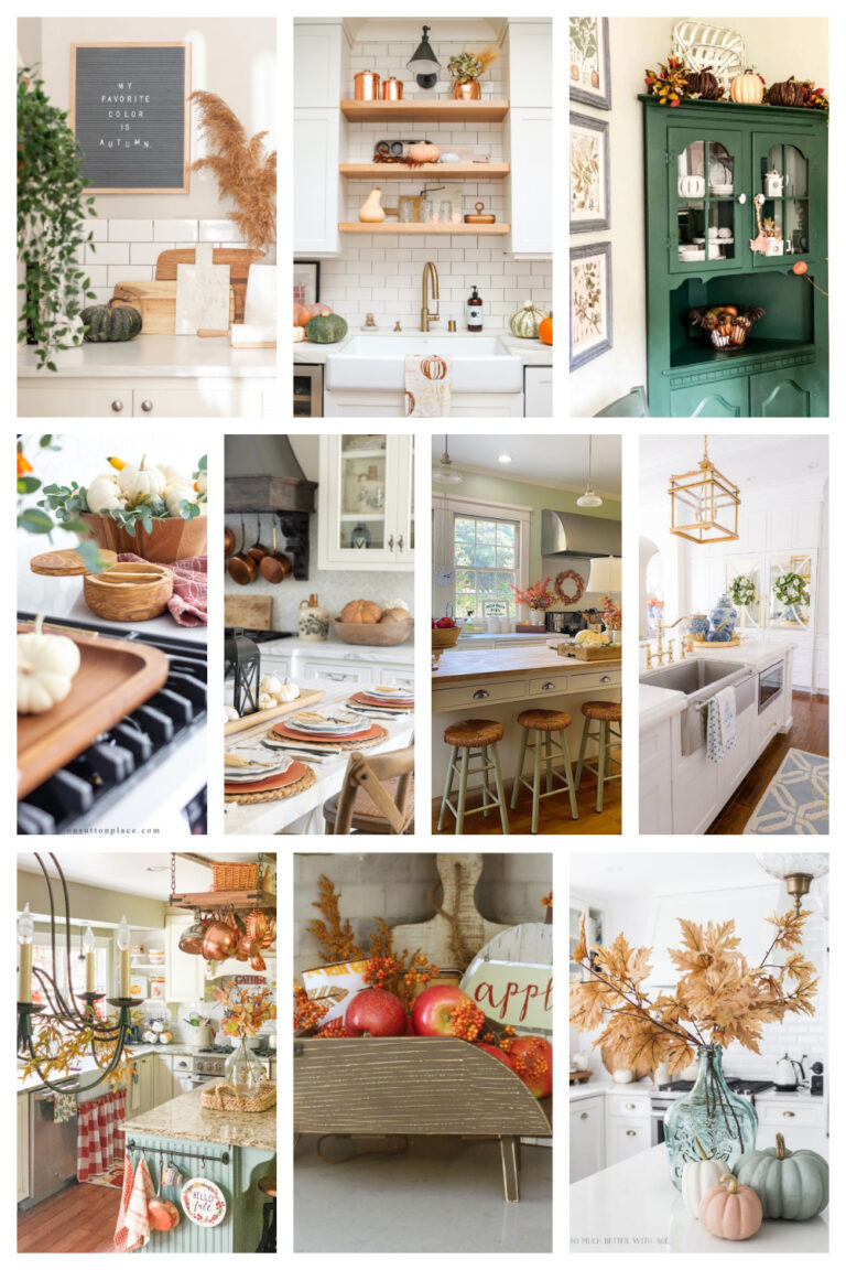 10 Fabulous Fall Kitchen Decorating Ideas - Bluesky at Home