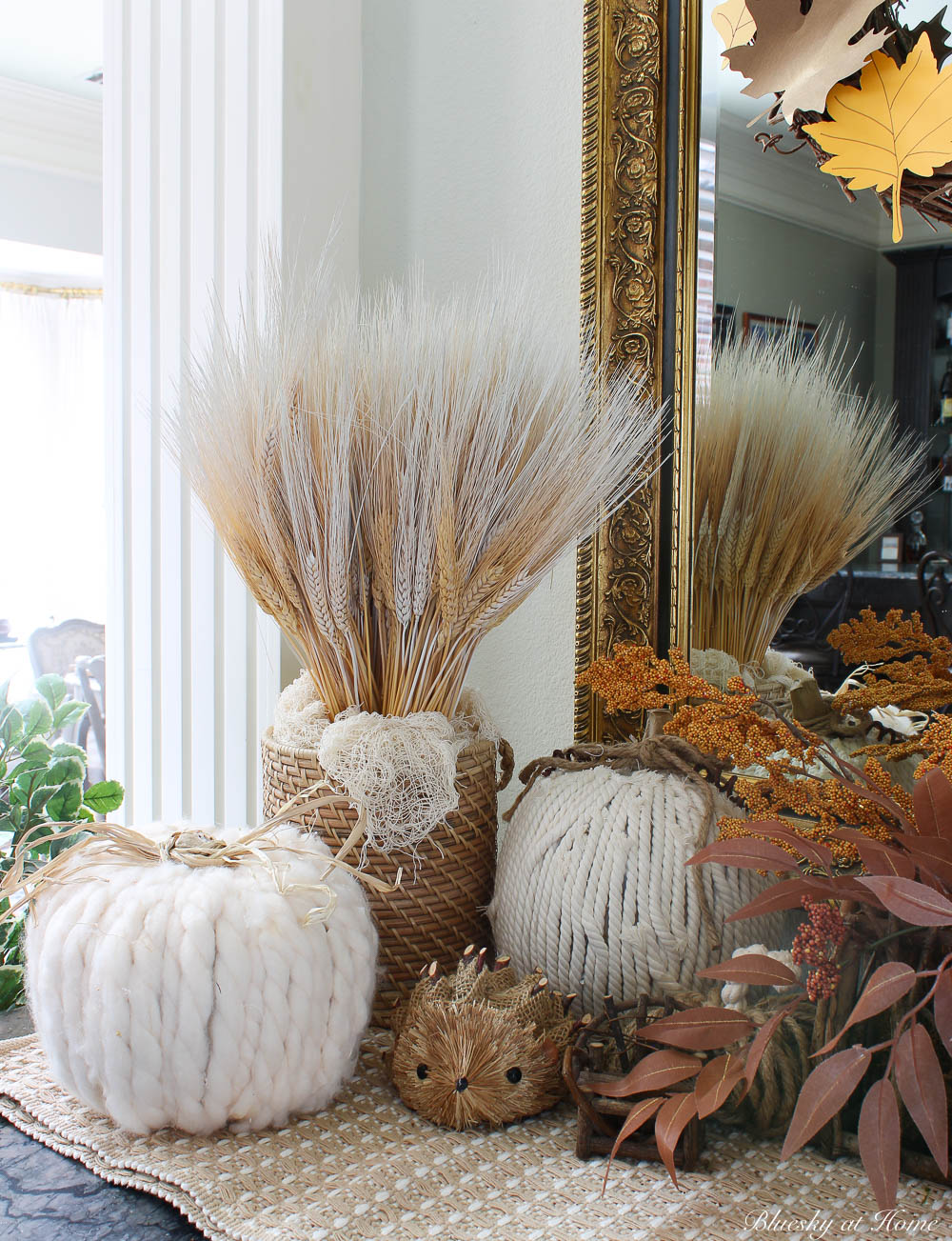 How to Design a Warm and Welcoming Fall Entryway - Bluesky at Home