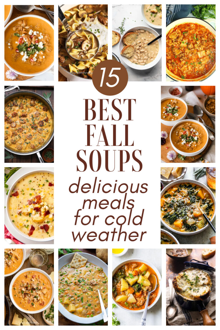 15 Best Fall Soups to Warm Your Tummy - Bluesky at Home