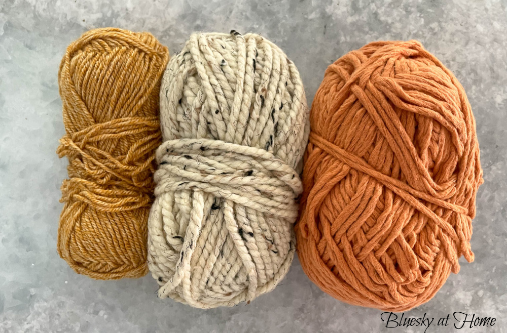 Easiest Way to Make Yarn Pumpkins for Seasonal Decor - Bluesky at Home