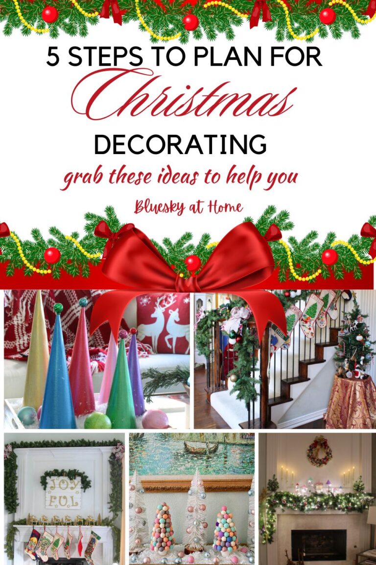5 Steps to Plan for Your Christmas Decorating - Bluesky at Home
