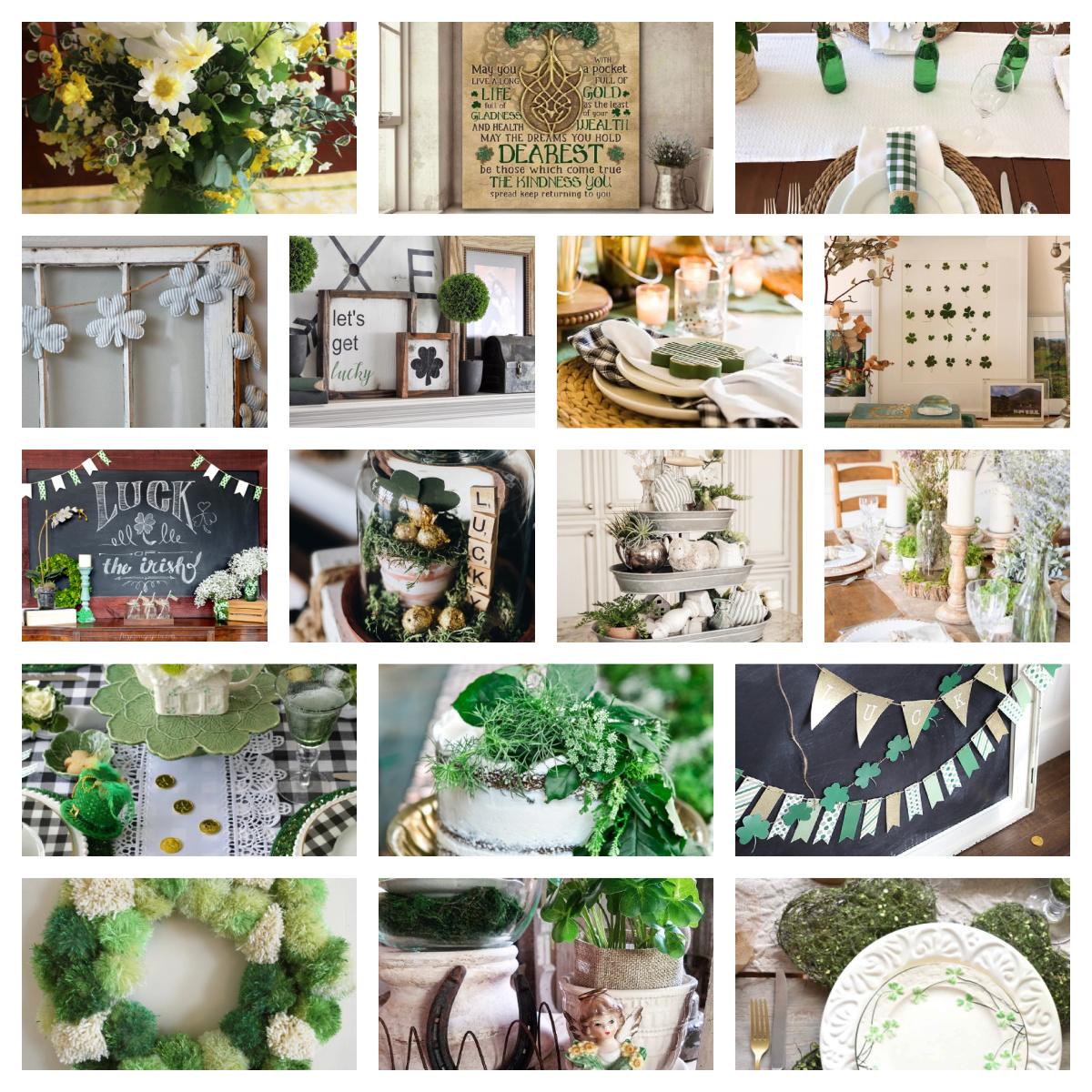 17 Fun and Fabulous St. Patrick's Day Decor Ideas - Bluesky at Home