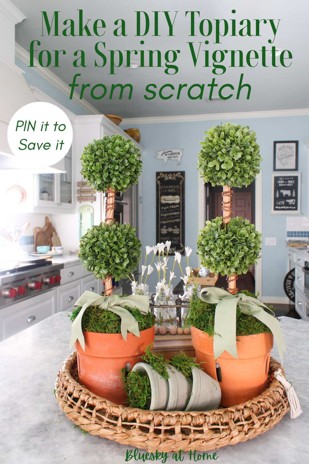 14 Simple Spring Vignette Ideas - Bluesky at Home