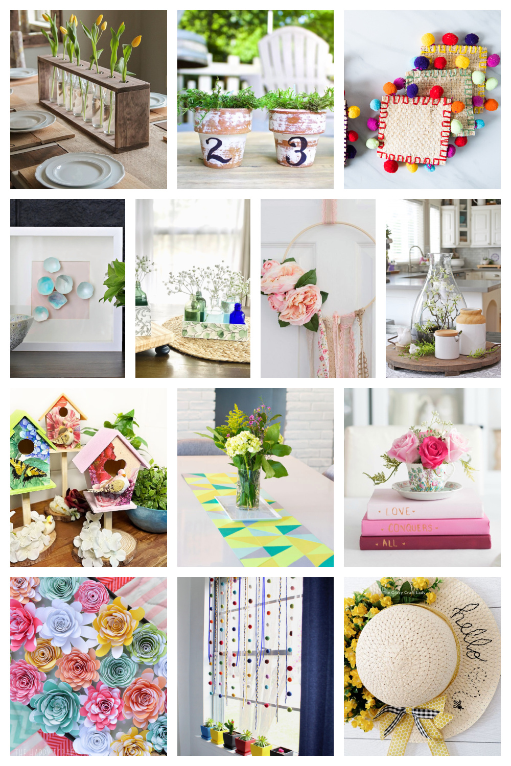 15 Creative Spring DIY Home Decor Ideas - Bluesky at Home