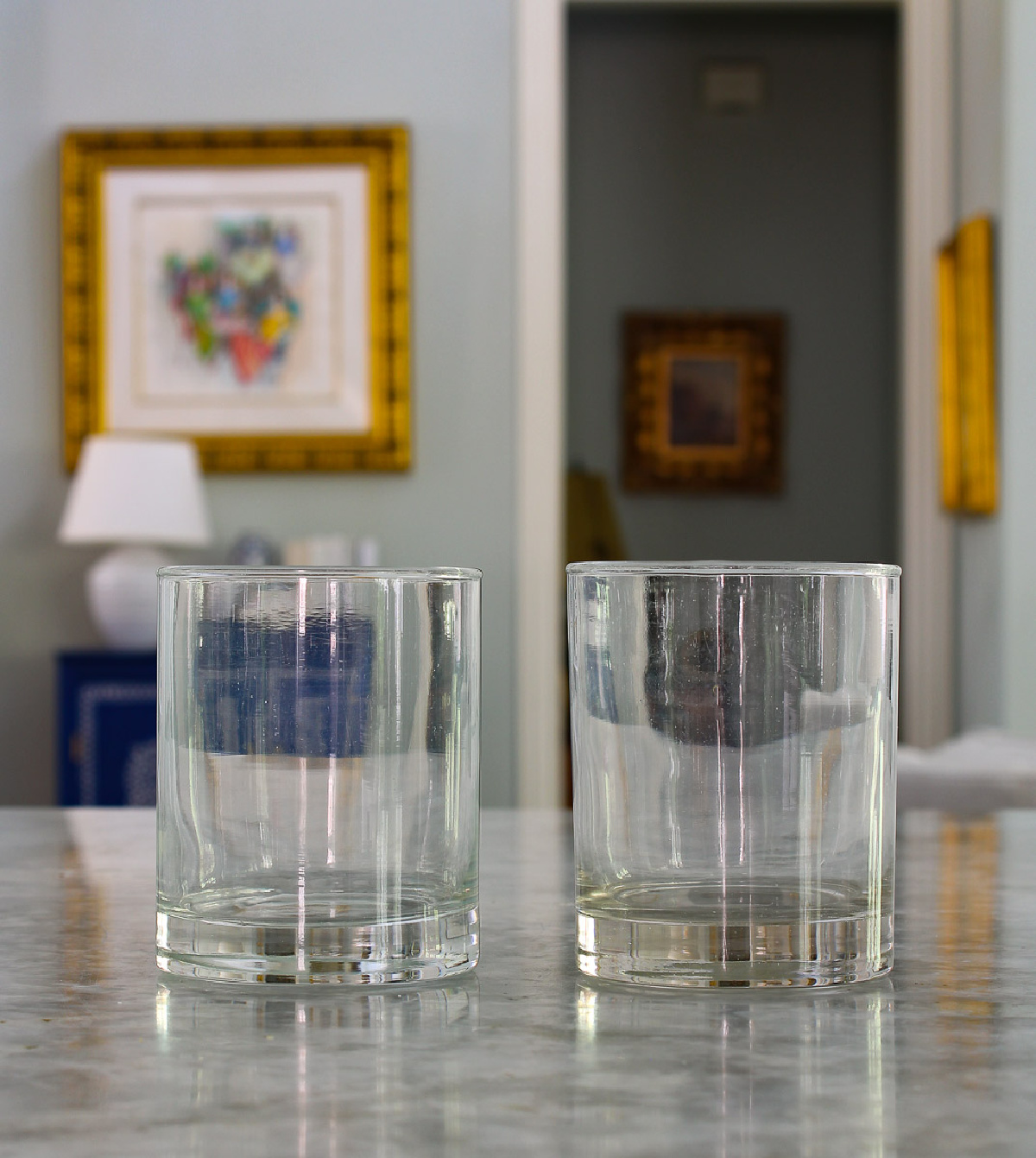 How to Decorate Glass with Paint for Your Home Decor - Bluesky at Home