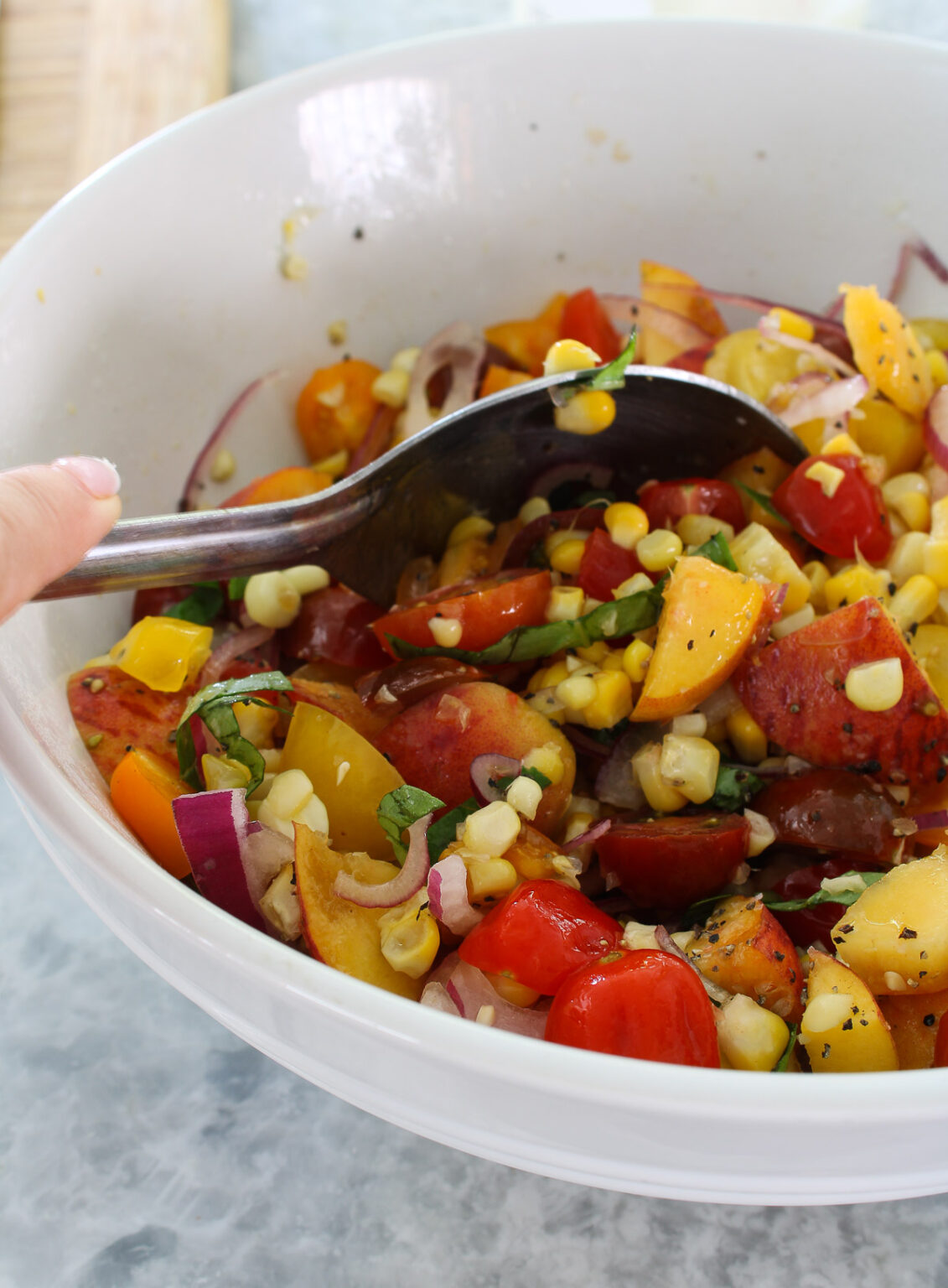 Grab this Best Summer Salad Recipe for a Picnic - Bluesky at Home