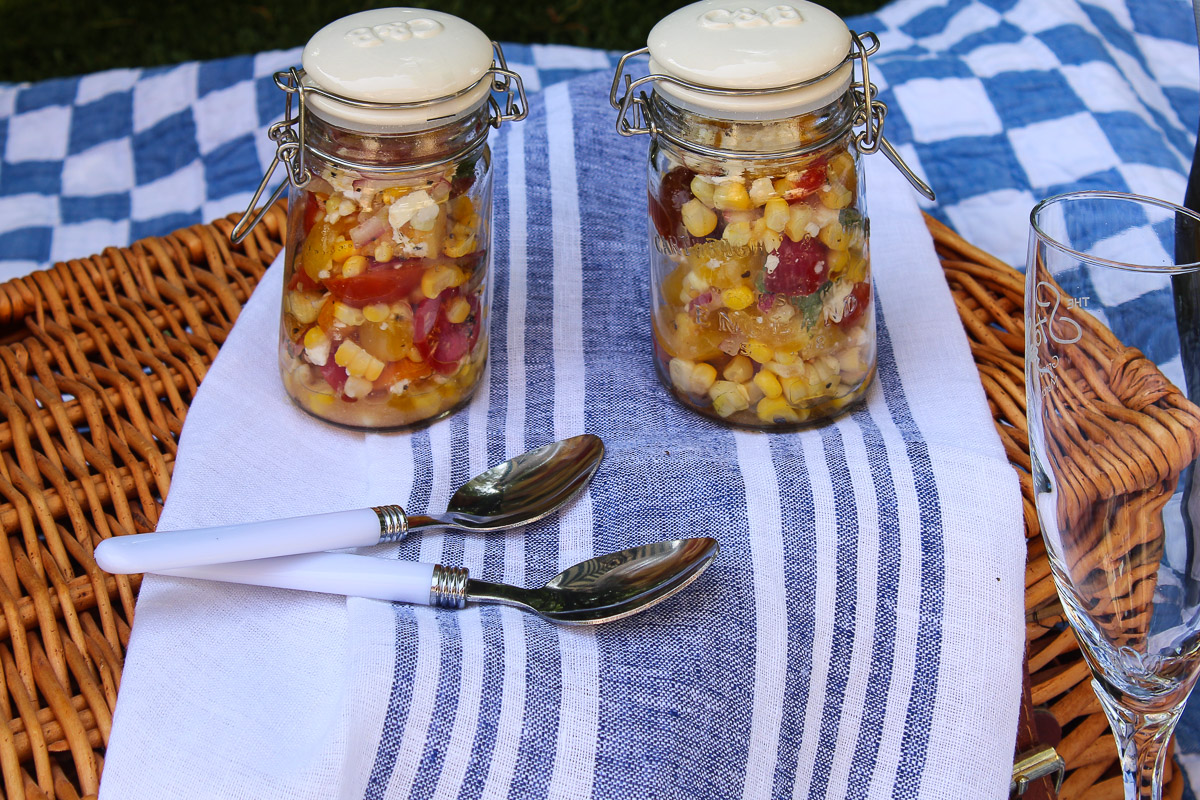Grab this Best Summer Salad Recipe for a Picnic - Bluesky at Home